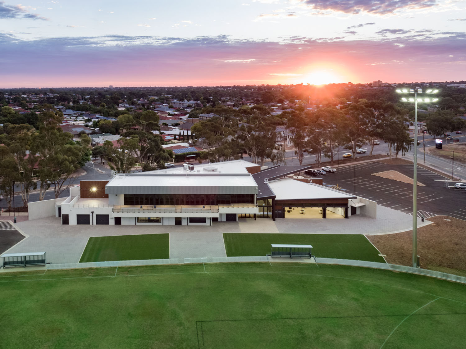 Construction And Architecture Deliver At Campbelltown Memorial Oval