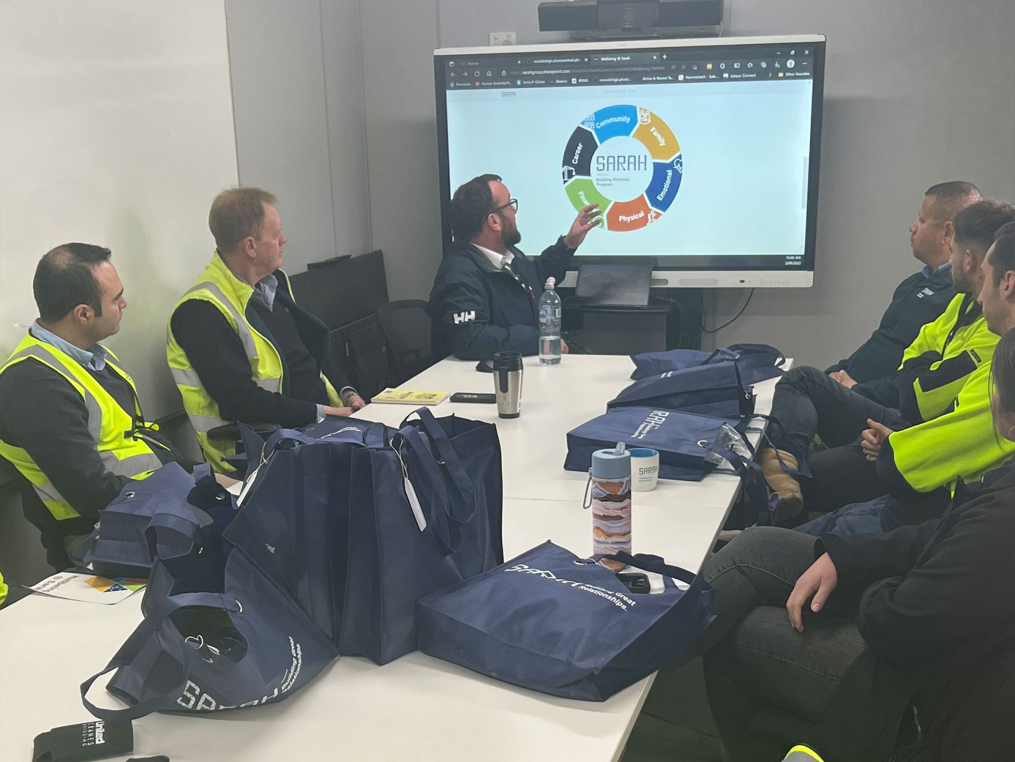 Championing Workplace Wellbeing at Sarah - Sarah Constructions