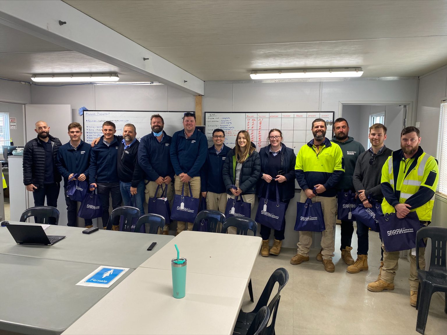 Championing Workplace Wellbeing at Sarah - Sarah Constructions